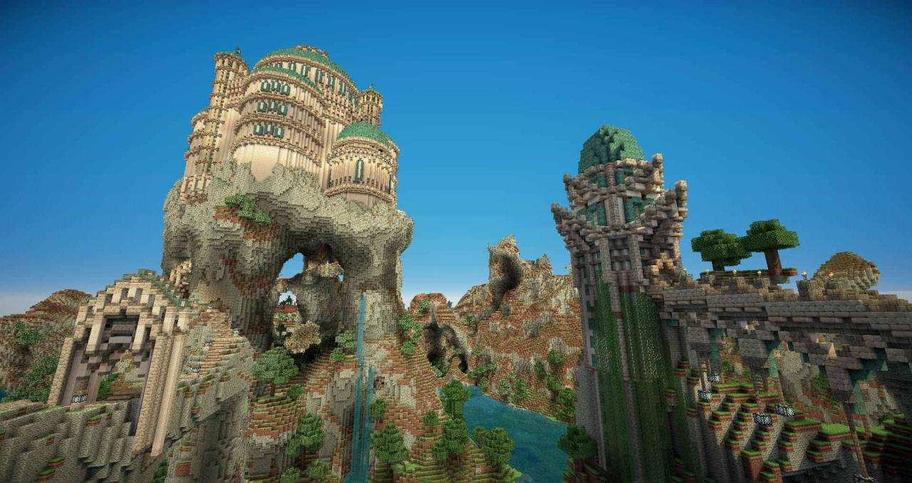The Eyrie - Stronghold of Arryn Minecraft Map