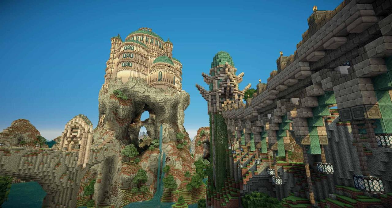 The Eyrie - Stronghold of Arryn Minecraft Map