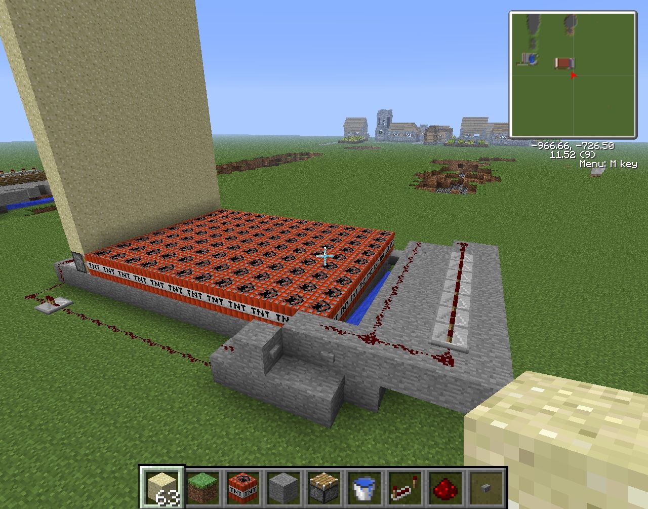 PROJECT : A.R.C : Automatic Reloading Cannon Minecraft Map