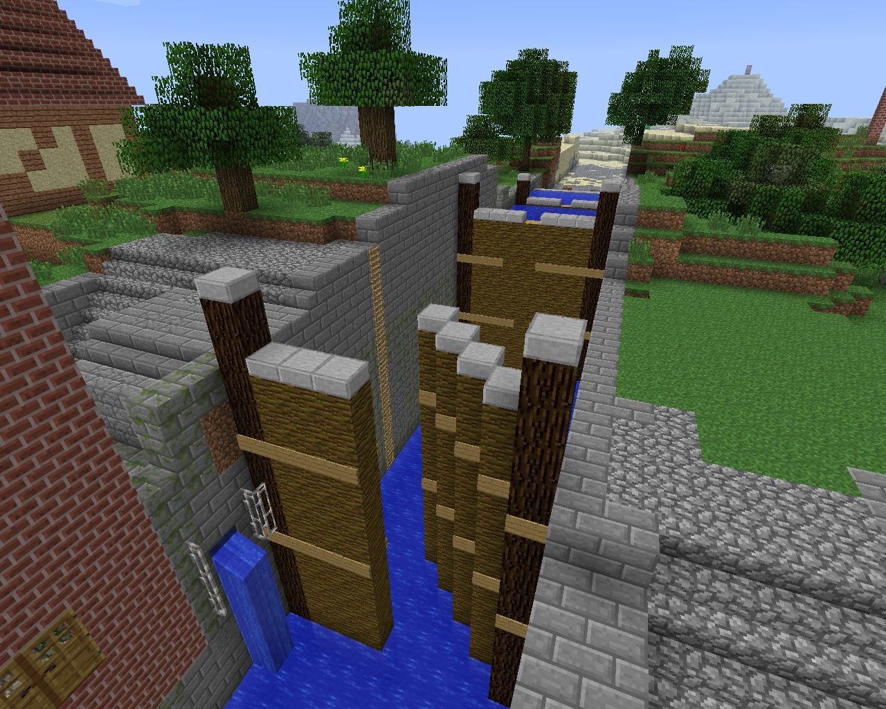 Adventure town Minecraft Map