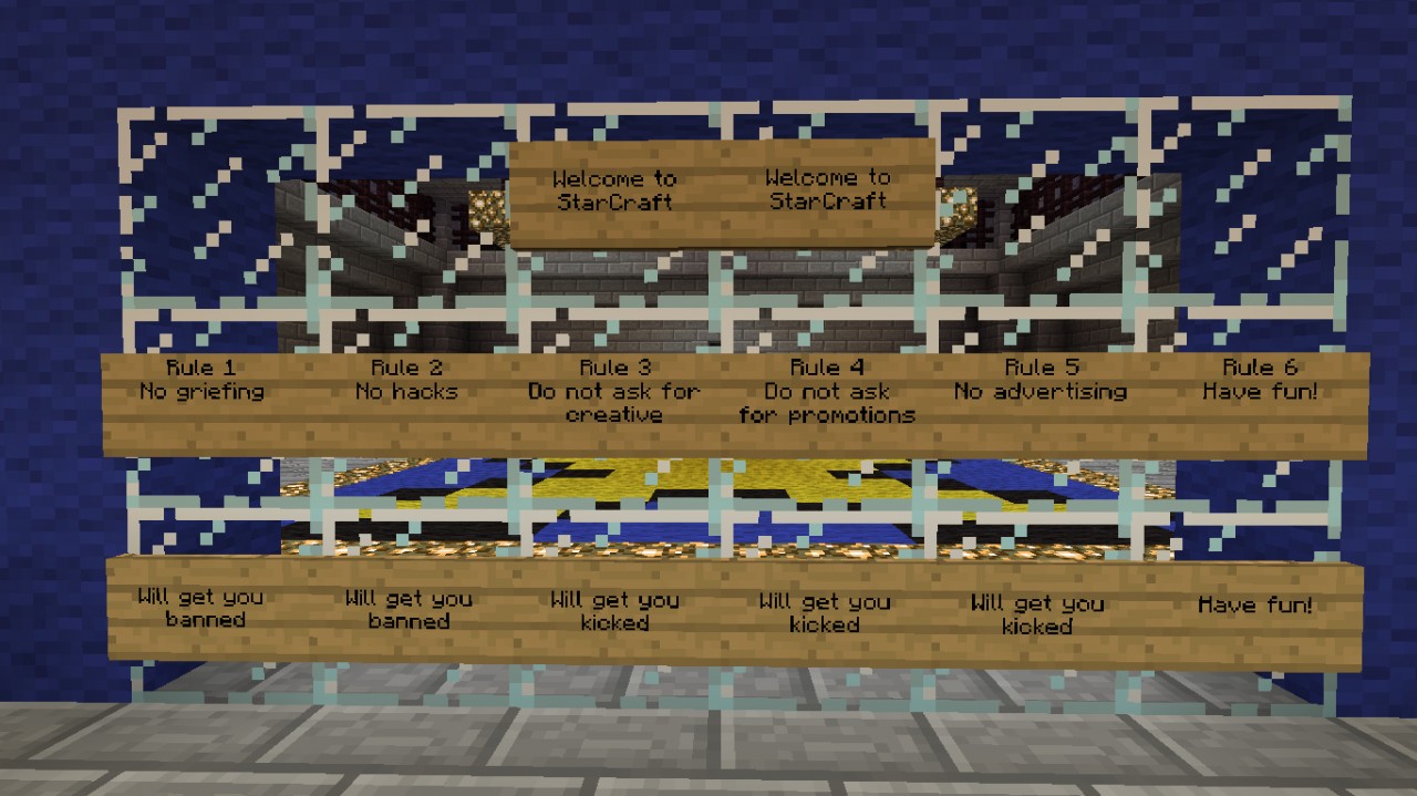 StarCraft (SERVER) Minecraft Map