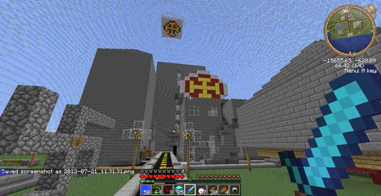 Crusader Dome Minecraft Map