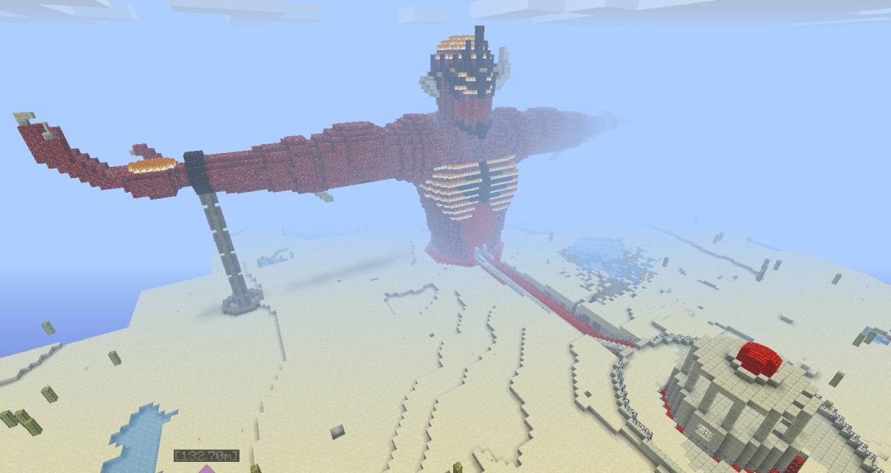 The Titan project Minecraft Map