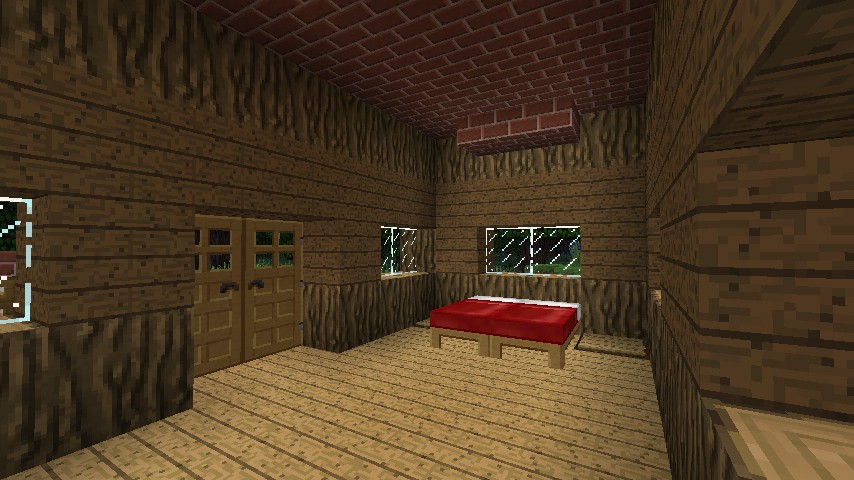 Simple Lumberjack Cabin Minecraft Map