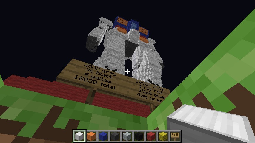 Gundam RX 78-2 Minecraft Map