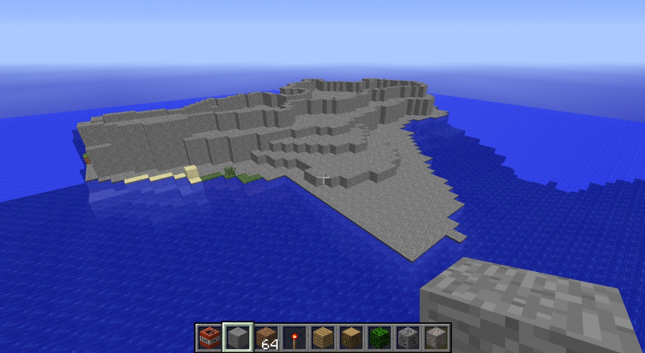 Mysterious Island (HANDMADE ISLAND) WITH PICS Minecraft Map