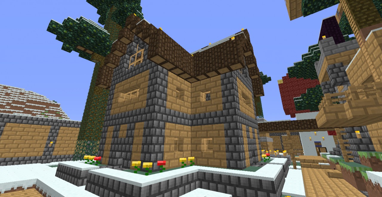 cloudCraft server save - snow Minecraft Map