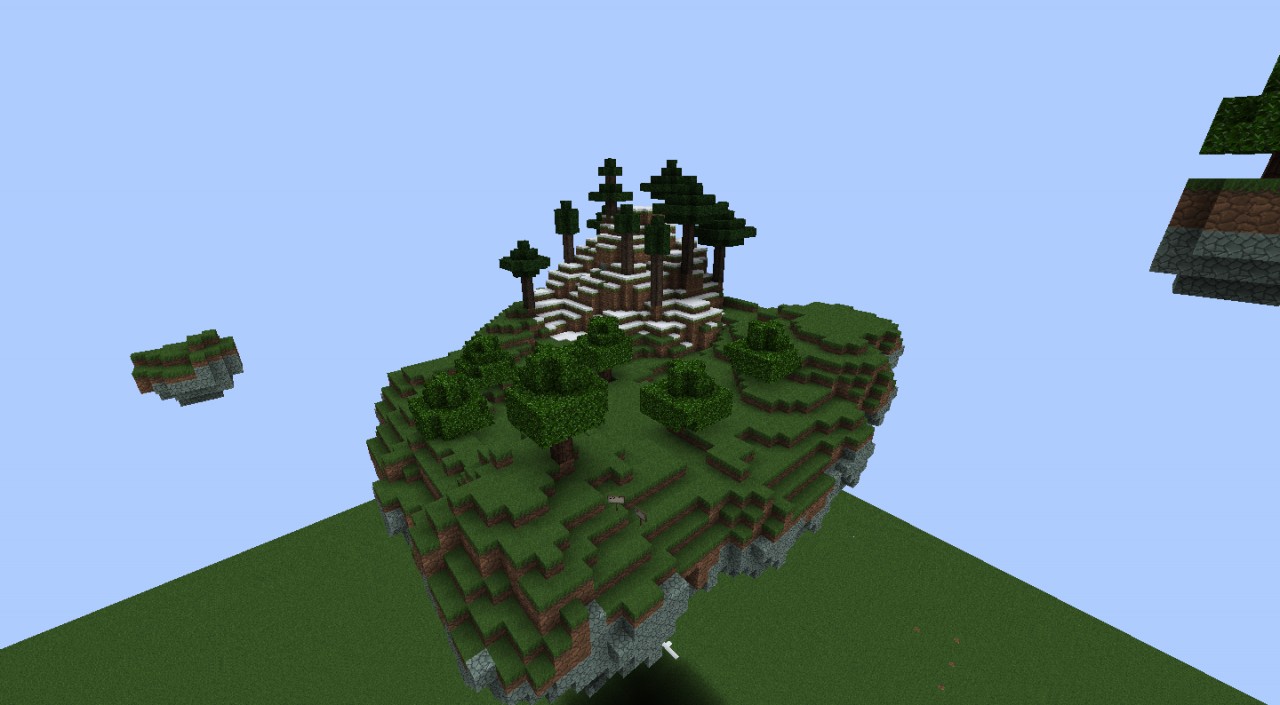 Floating Island [Build your own] [20 Subs Special] Minecraft Map