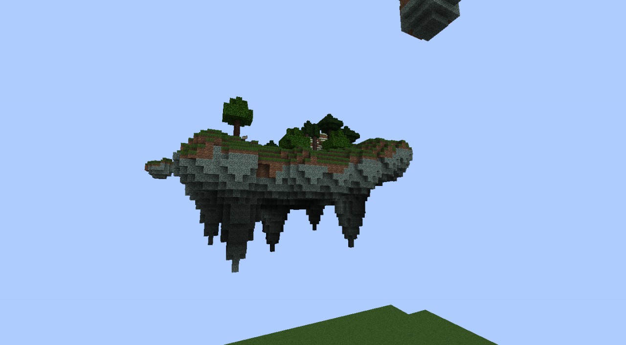 Floating Island [Build your own] [20 Subs Special] Minecraft Map