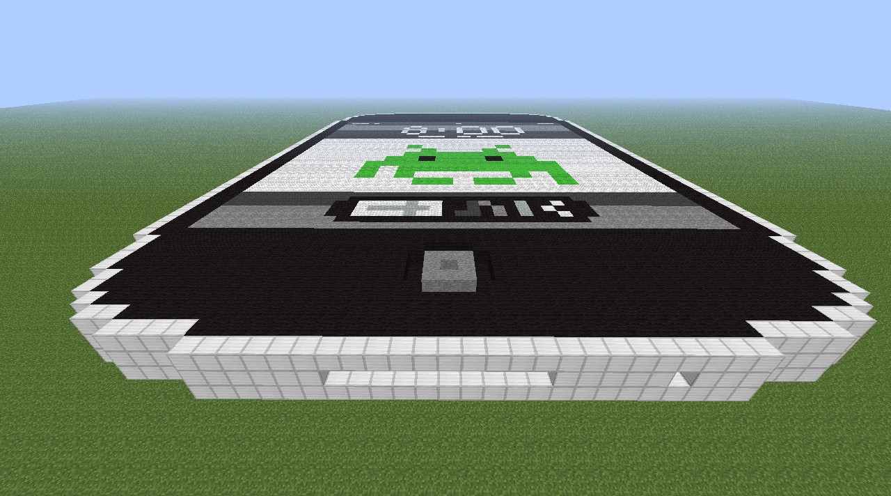 iPod / iPhone Replica Minecraft Map
