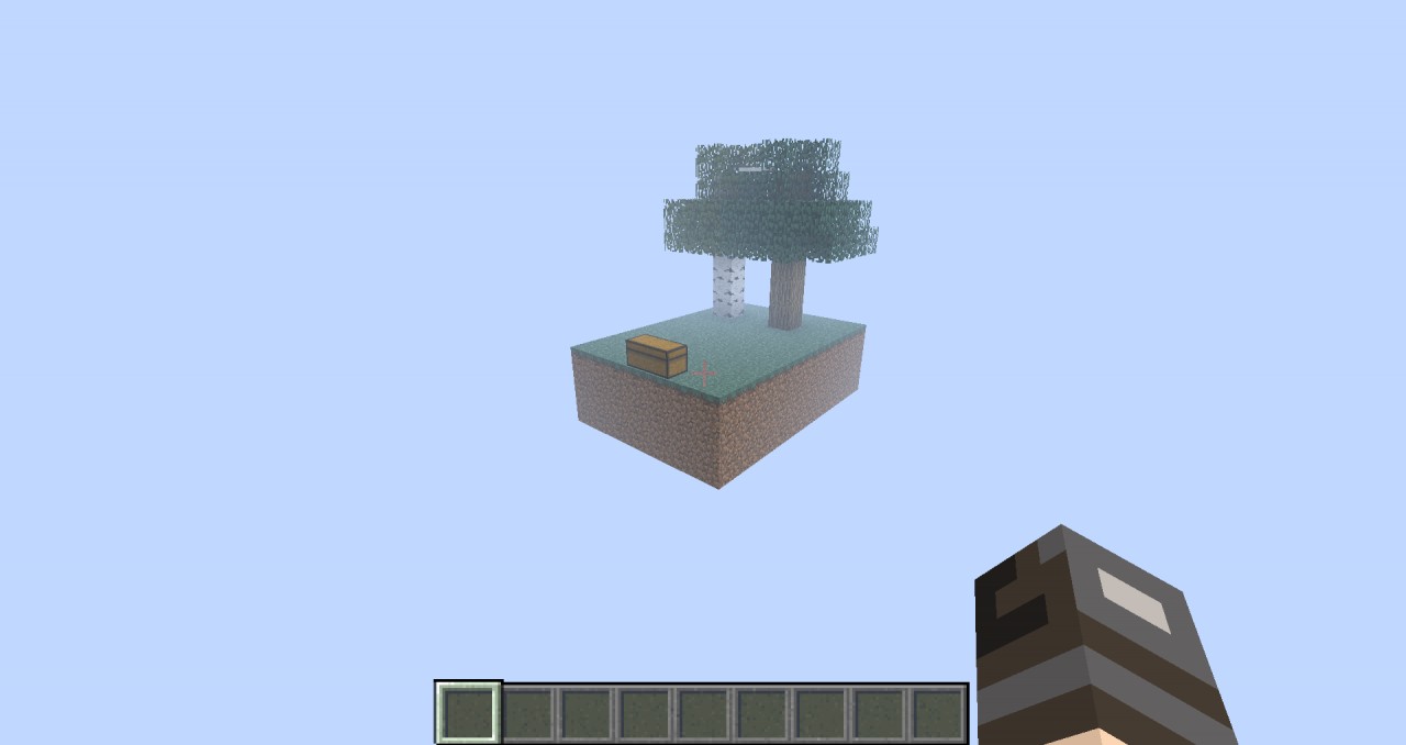 square skyblock Minecraft Map