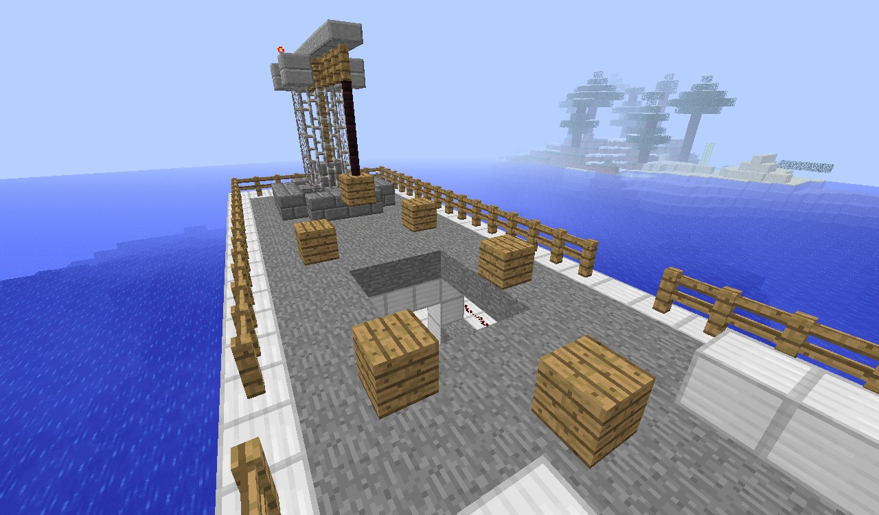 Cargo Ship Minecraft Map