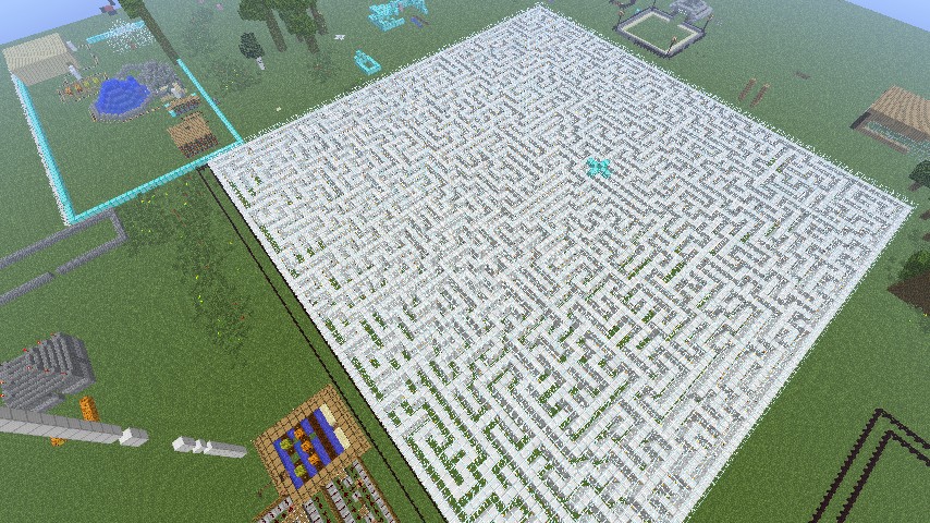 Maze Minecraft Map