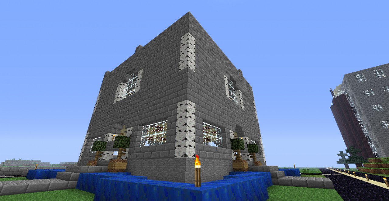 My tower in Emberwood City Minecraft Map