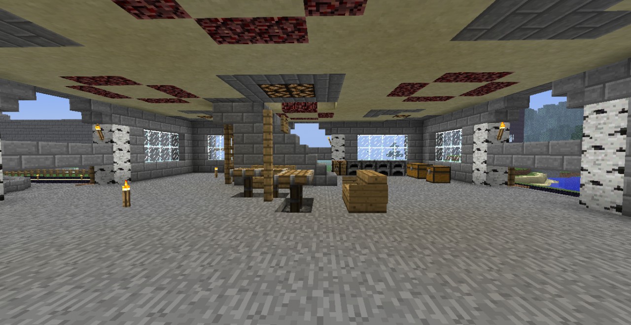 My tower in Emberwood City Minecraft Map