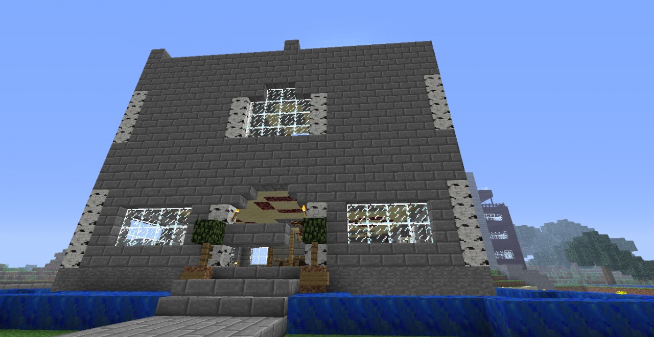 My tower in Emberwood City Minecraft Map