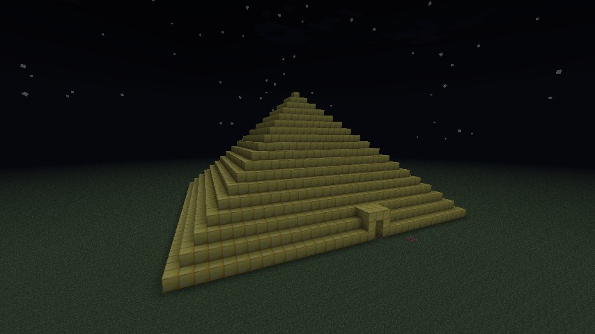 Golden Pyramid Minecraft Map