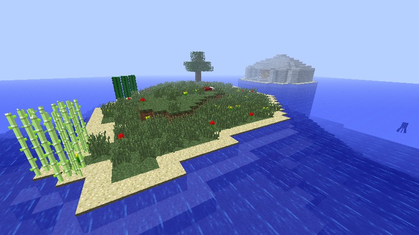 Island Survival w/ Dungeon Minecraft Map