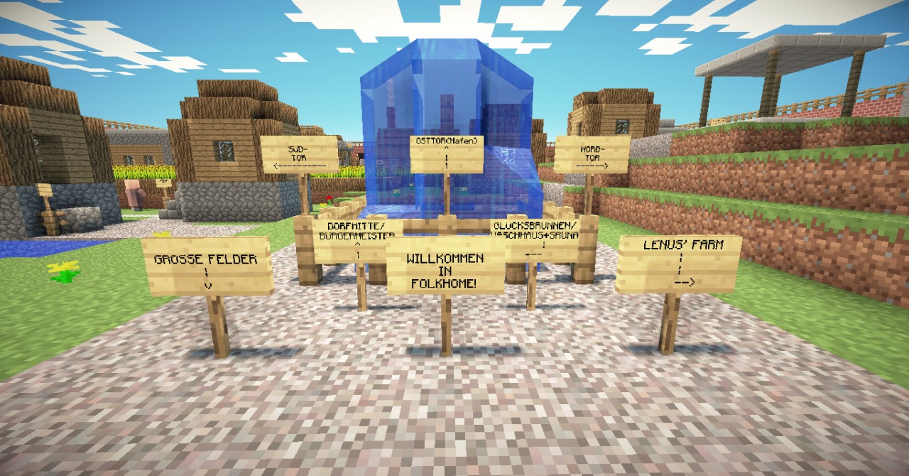 Improved NPC-Village (Now it looks perfect!) Minecraft Map