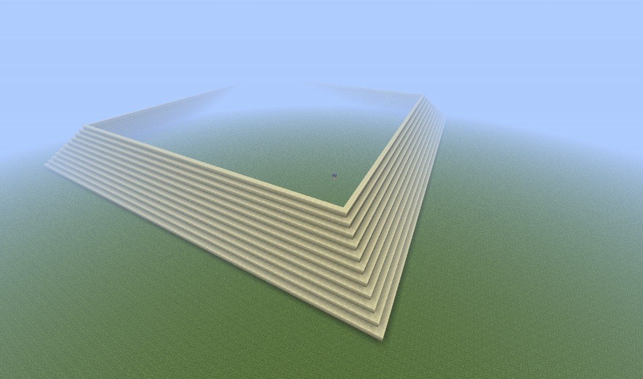 Huge Pyramid Minecraft Map