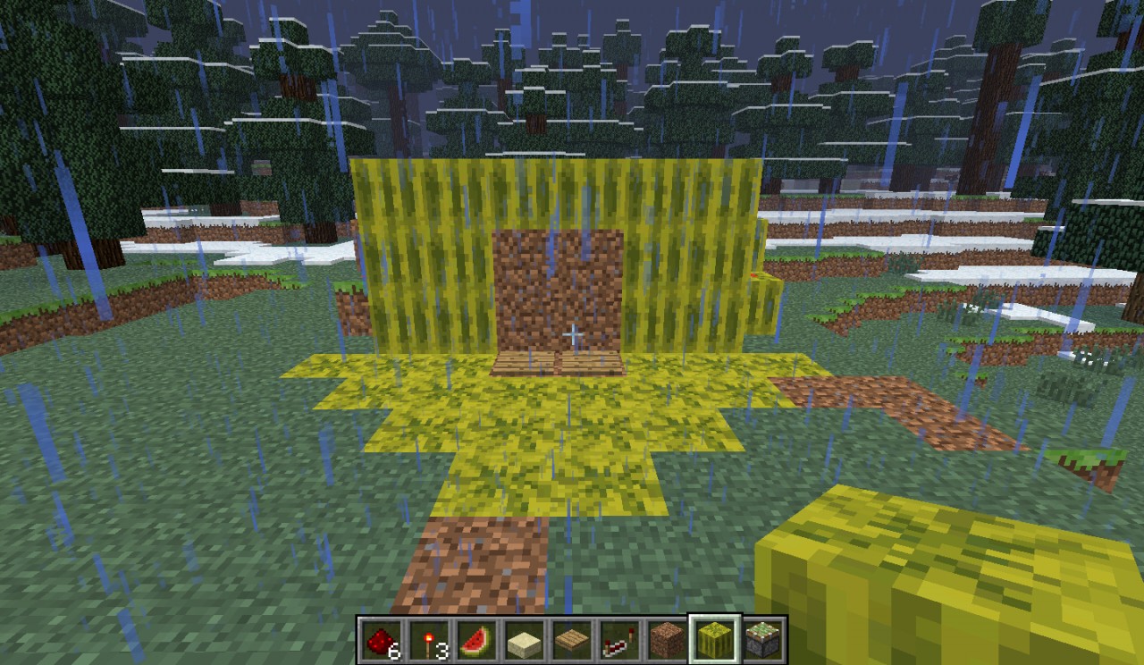 simple piston 2x2 door Minecraft Map