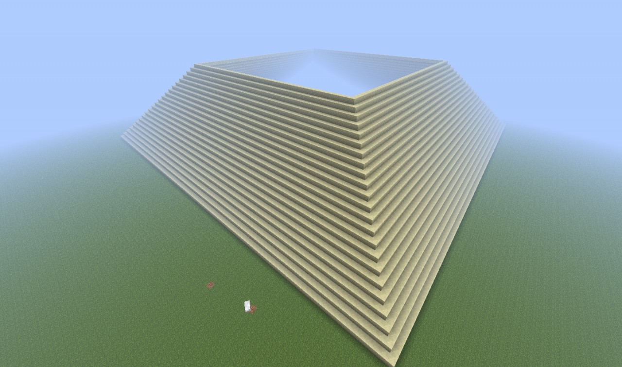 Huge Pyramid Minecraft Map