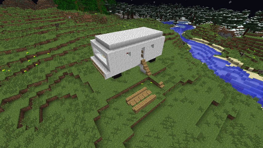 Caravan link in the description Minecraft Map