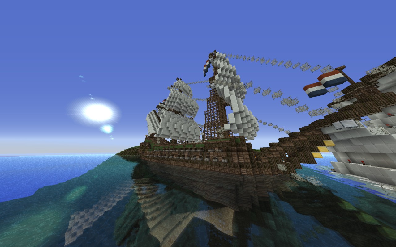 Dutch Ship Of The Line Minecraft Map