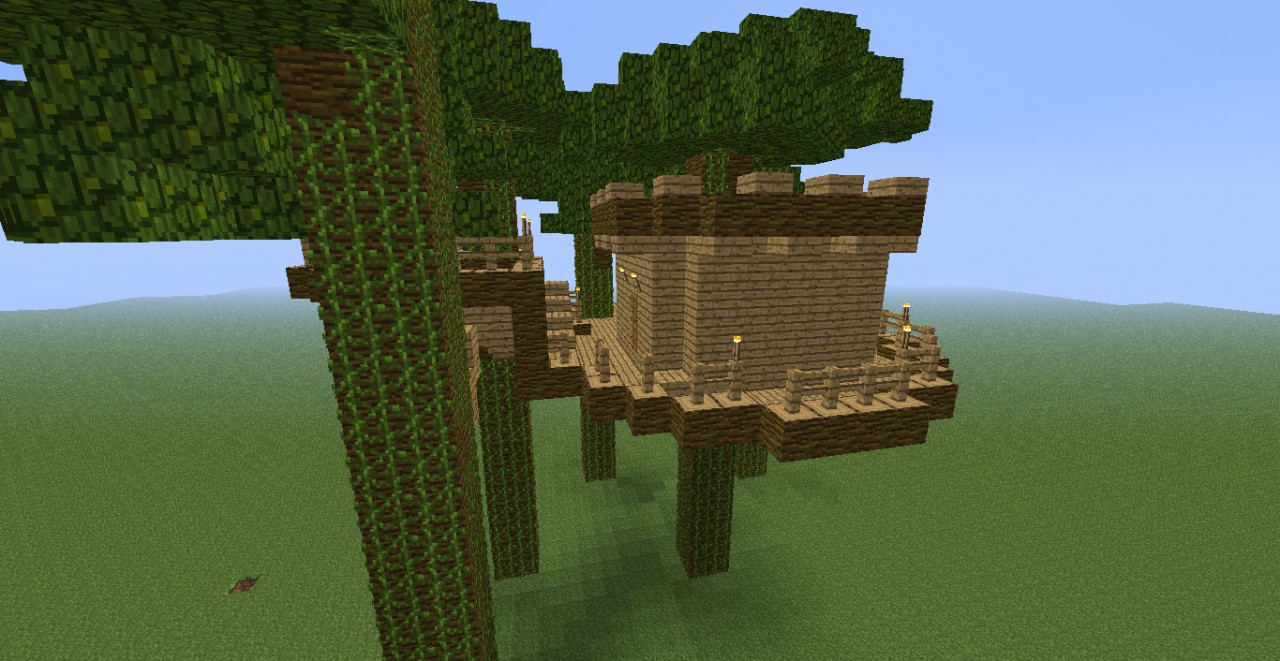 tree house Minecraft Map