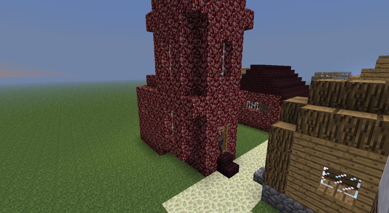 nether village Minecraft Map