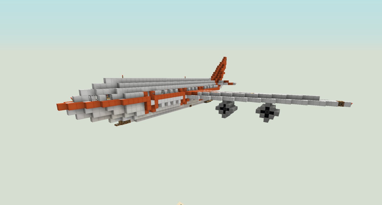 Modern Airplane.Air call. Minecraft Map