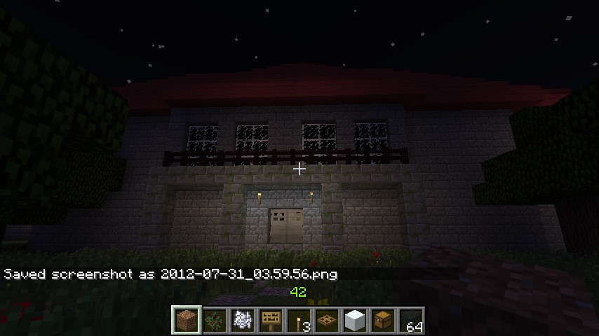 Resident Evil 1 Mansion + Garden and Lab Minecraft Map