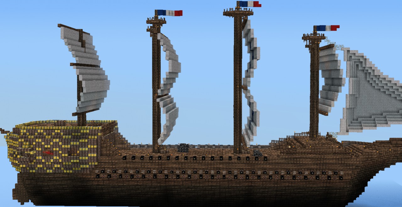 The French Galleon Minecraft Map