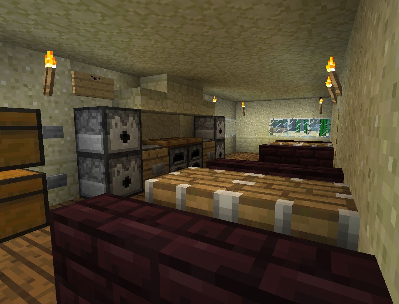 sand biomes house 1.3.1 Minecraft Project