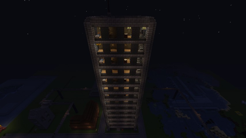 Amazing MineCraft Roll Playing City Minecraft Map