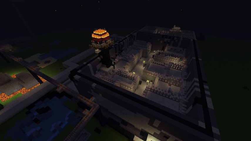 Amazing MineCraft Roll Playing City Minecraft Map