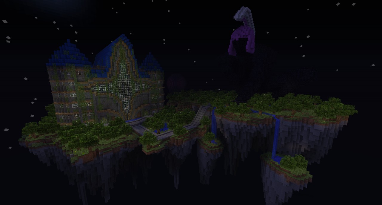 Fantym's Floating Castle Minecraft Map