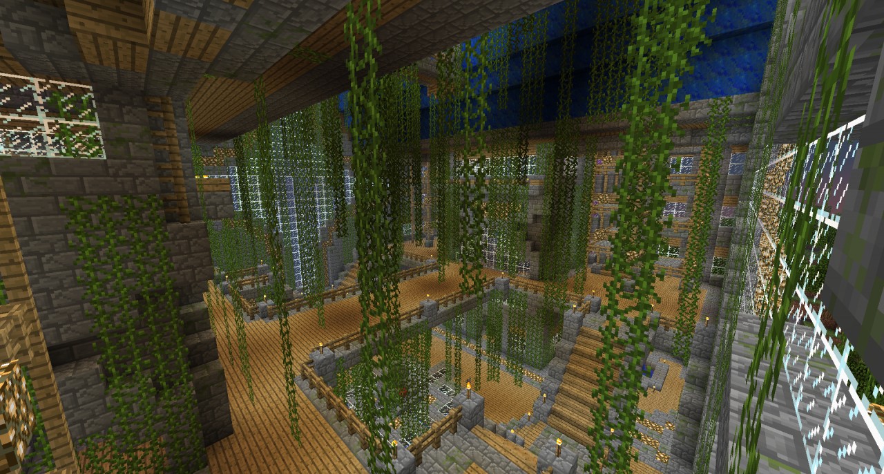 Fantym's Floating Castle Minecraft Map