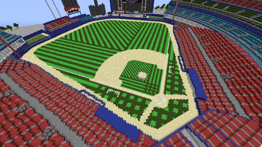 Baseball Stadium - Shea Stadium Minecraft Map