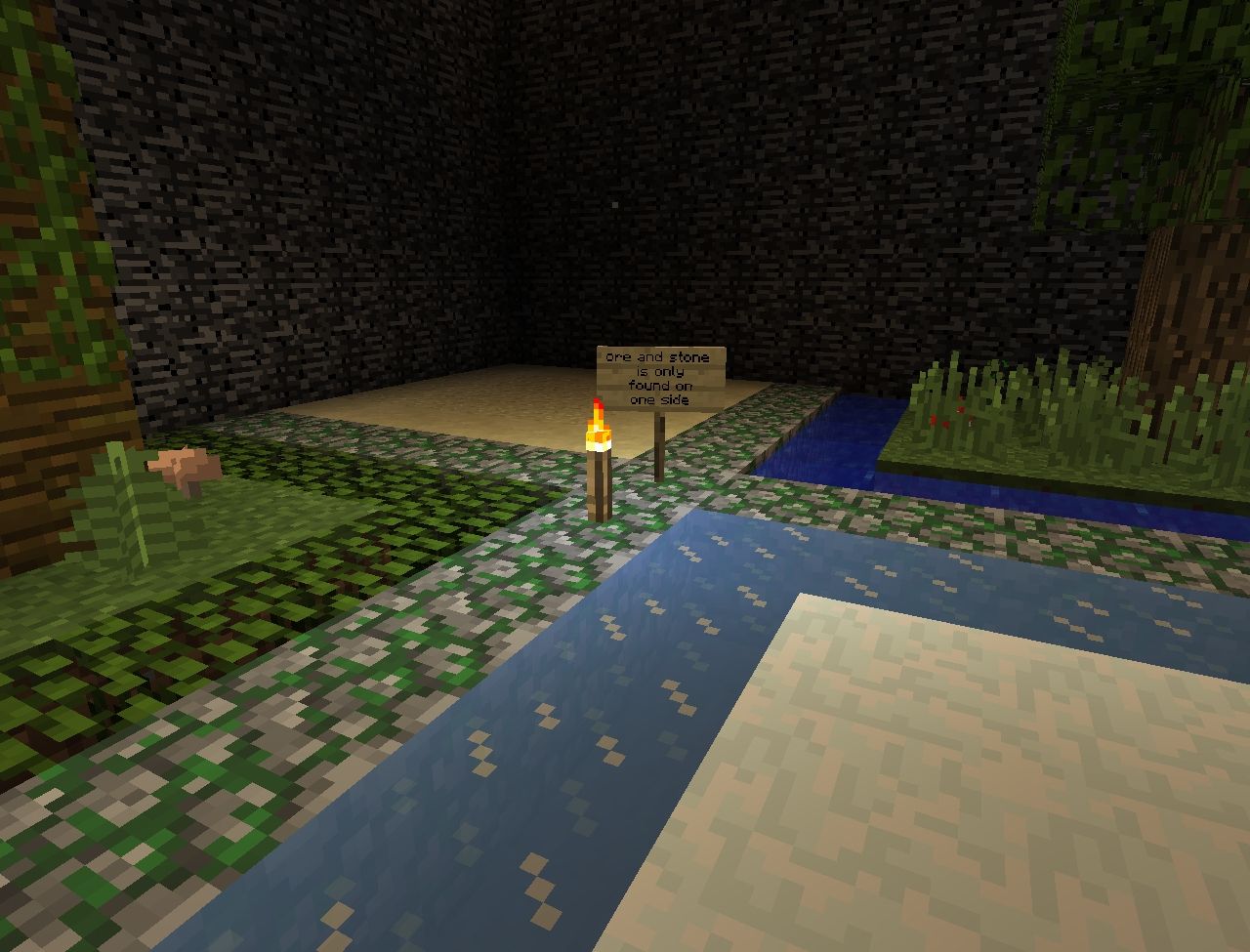 4 walls 1.3.1 Minecraft Map