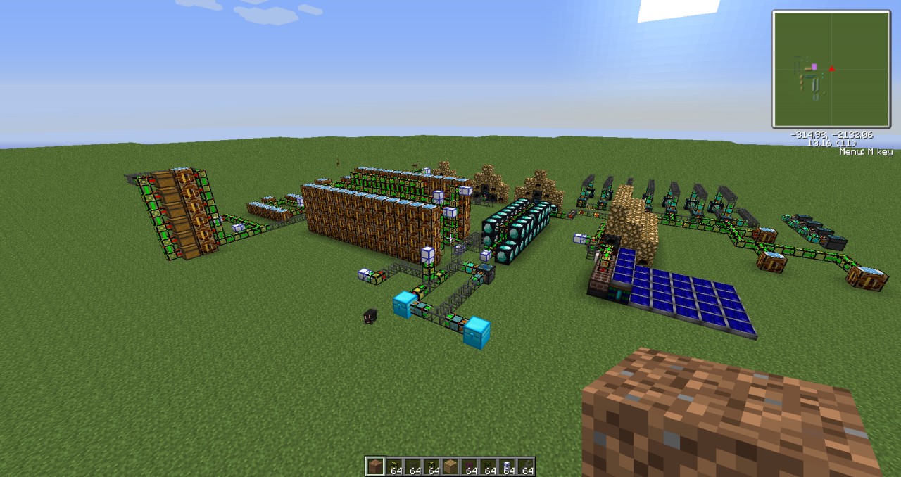 technic pack crafting factory- requires technic Minecraft Map
