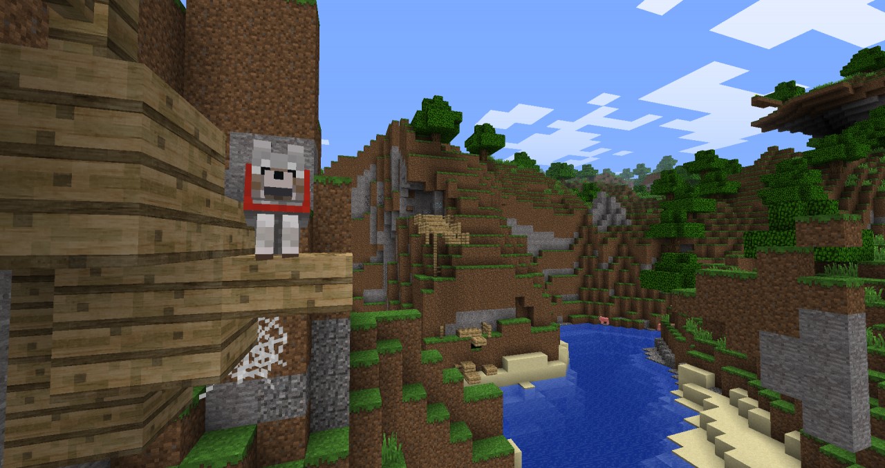 PVP Survival Games Arena. Minecraft Map