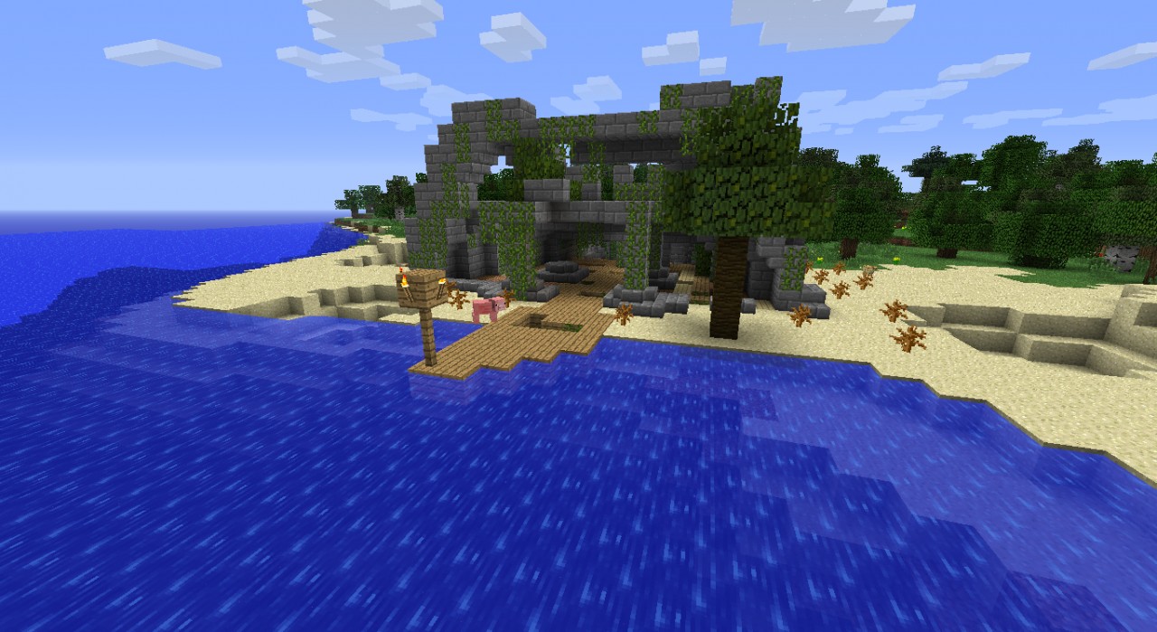 Temple Ruins Minecraft Map