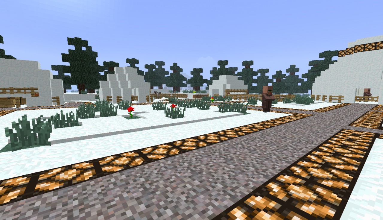 Eskimo Village Minecraft Map
