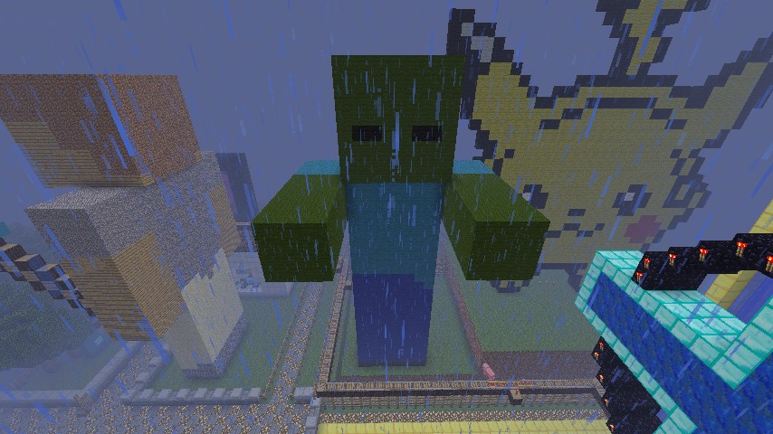 Zombie Statue! Minecraft Map