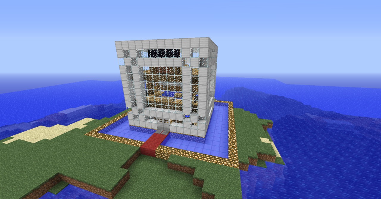 The Block House Minecraft Map