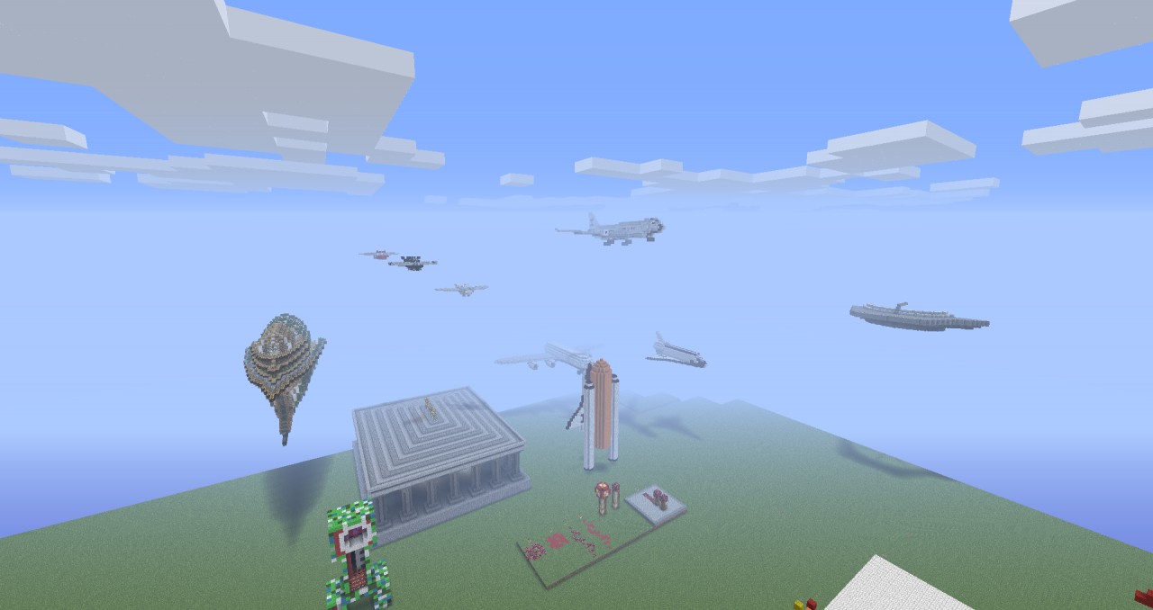 3D Art Minecraft Map