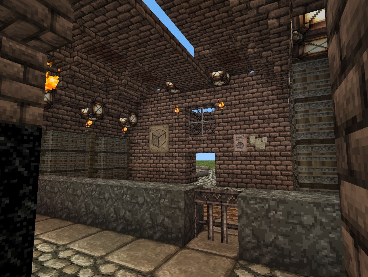 Old style Bakery Minecraft Map
