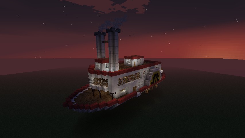 Steamer Minecraft Map