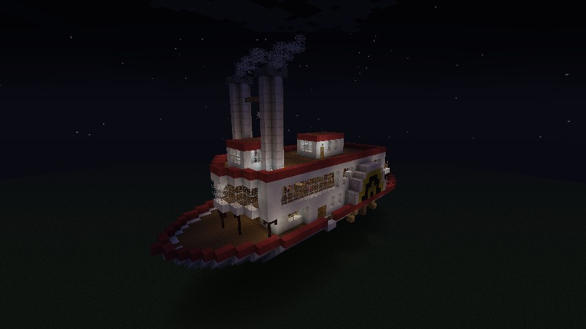 Steamer Minecraft Map